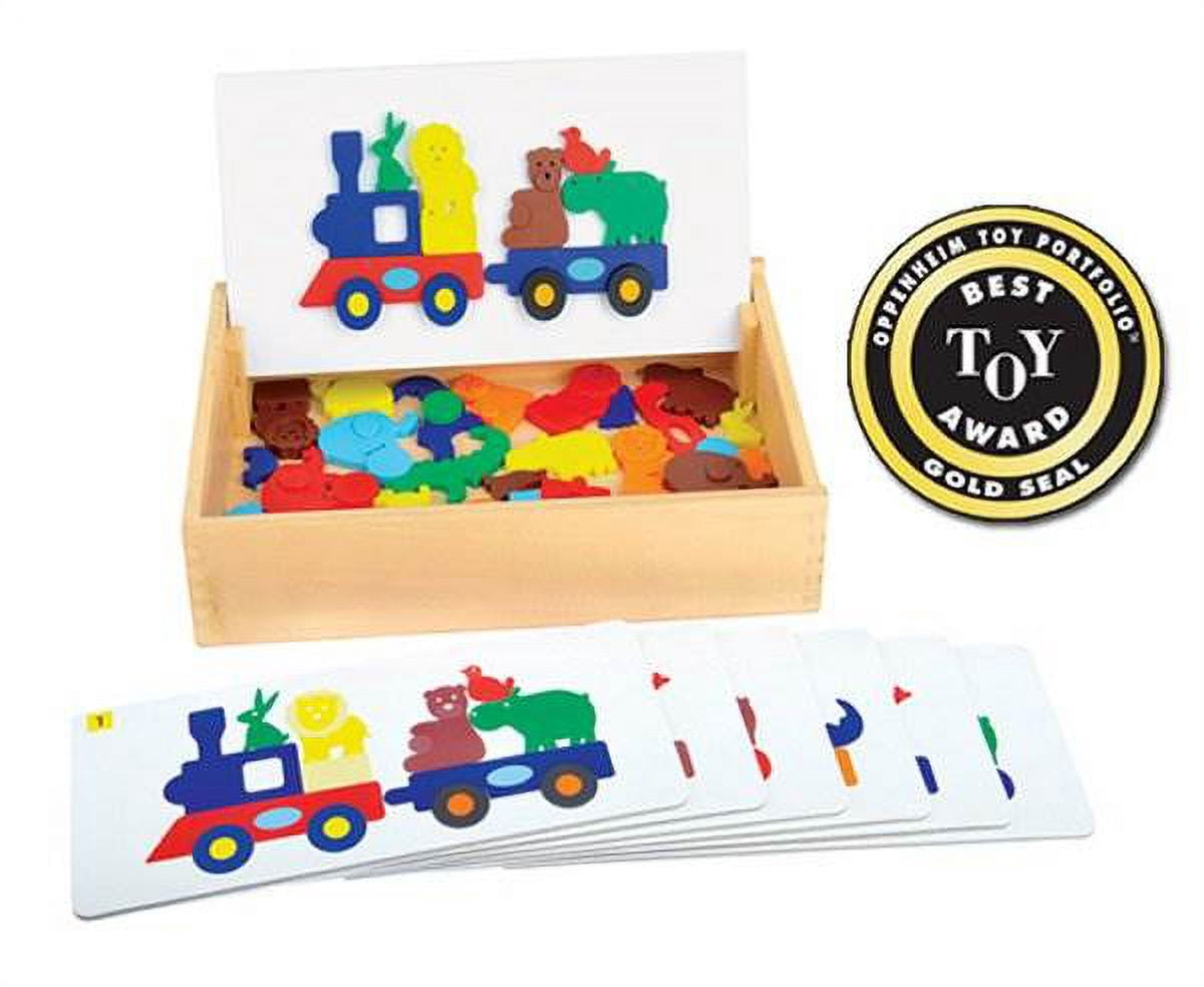 Guidecraft Kids Animal Train Sort & Match Game - Walmart.com