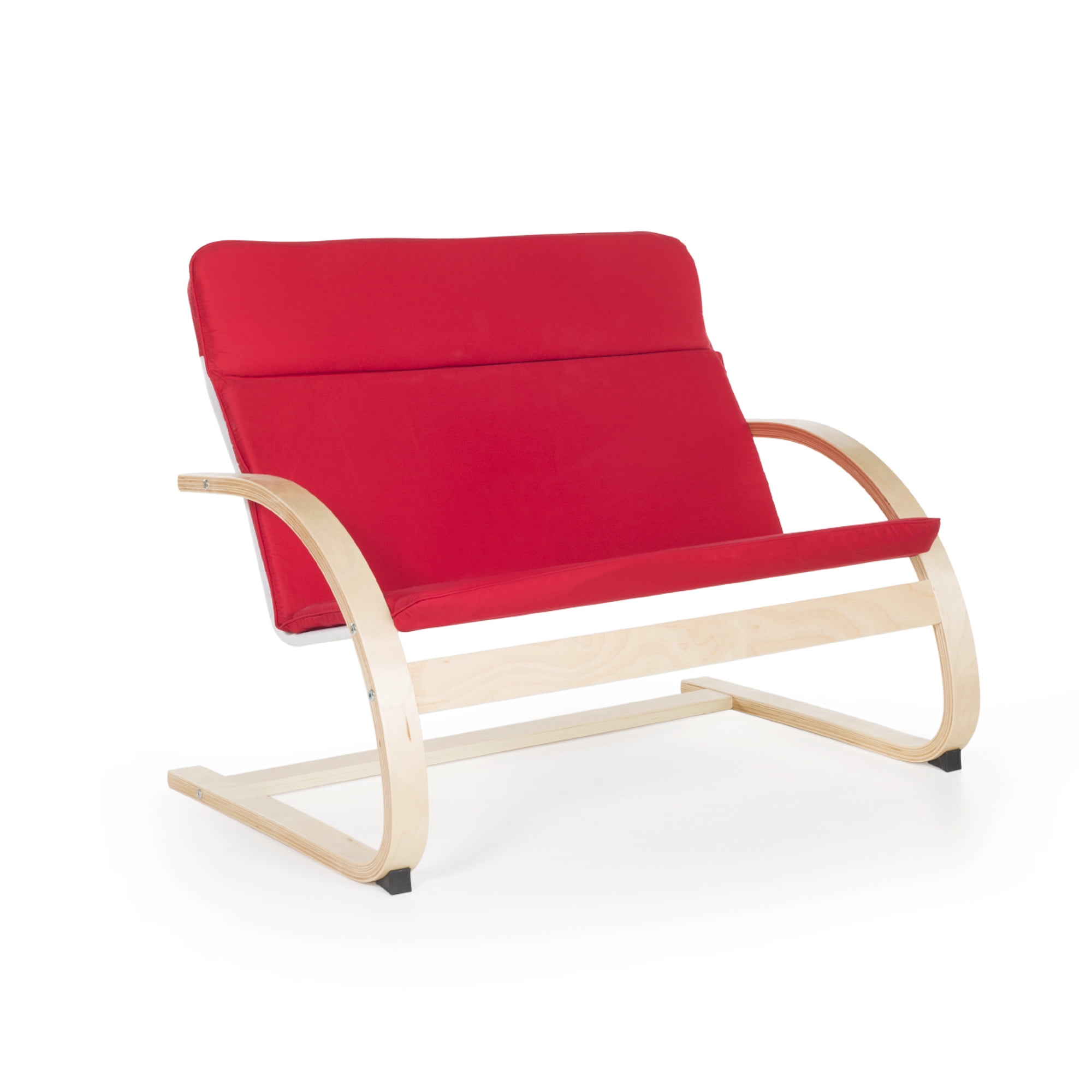 Guidecraft Nordic Rocker, Red Couch for Kids - Walmart.com