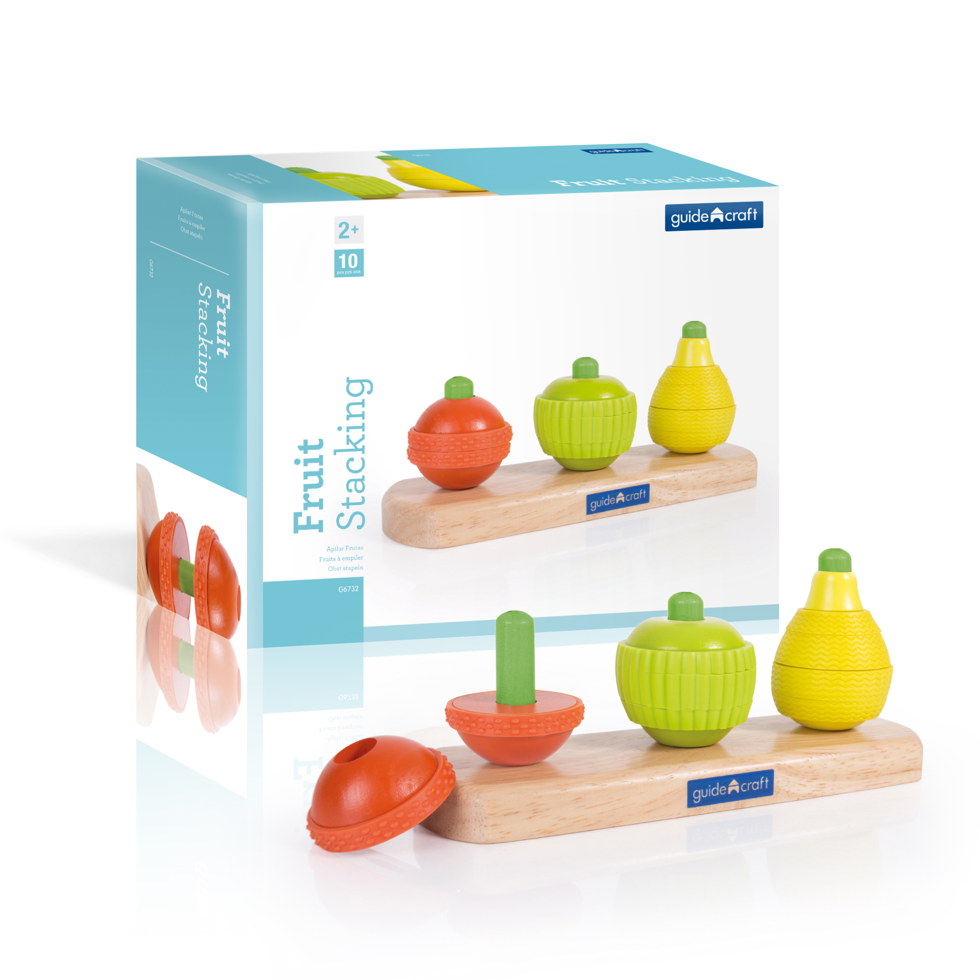Guidecraft Manipulatives Fruit Stacking - Walmart.com