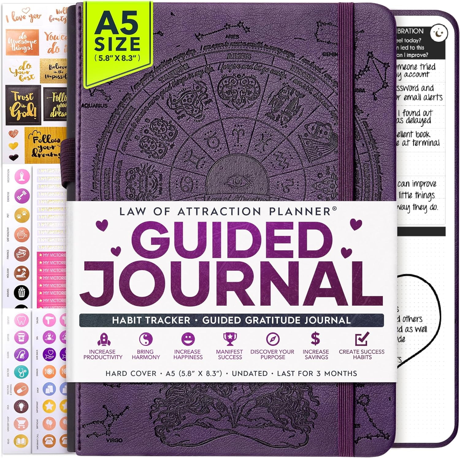 Guided Journal - Gratitude & Mental Health Journal for 5 Minute Daily ...