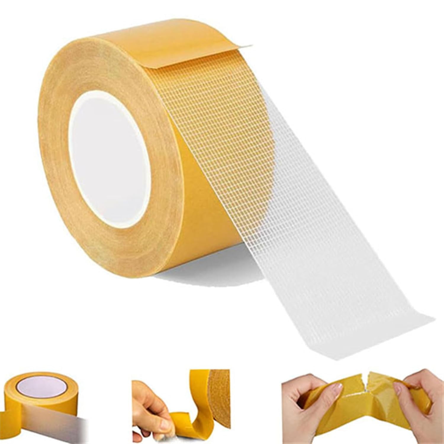 Guidelinel High Adhesive Strength Mesh Double-Sided Duct Tape, 2025 New ...