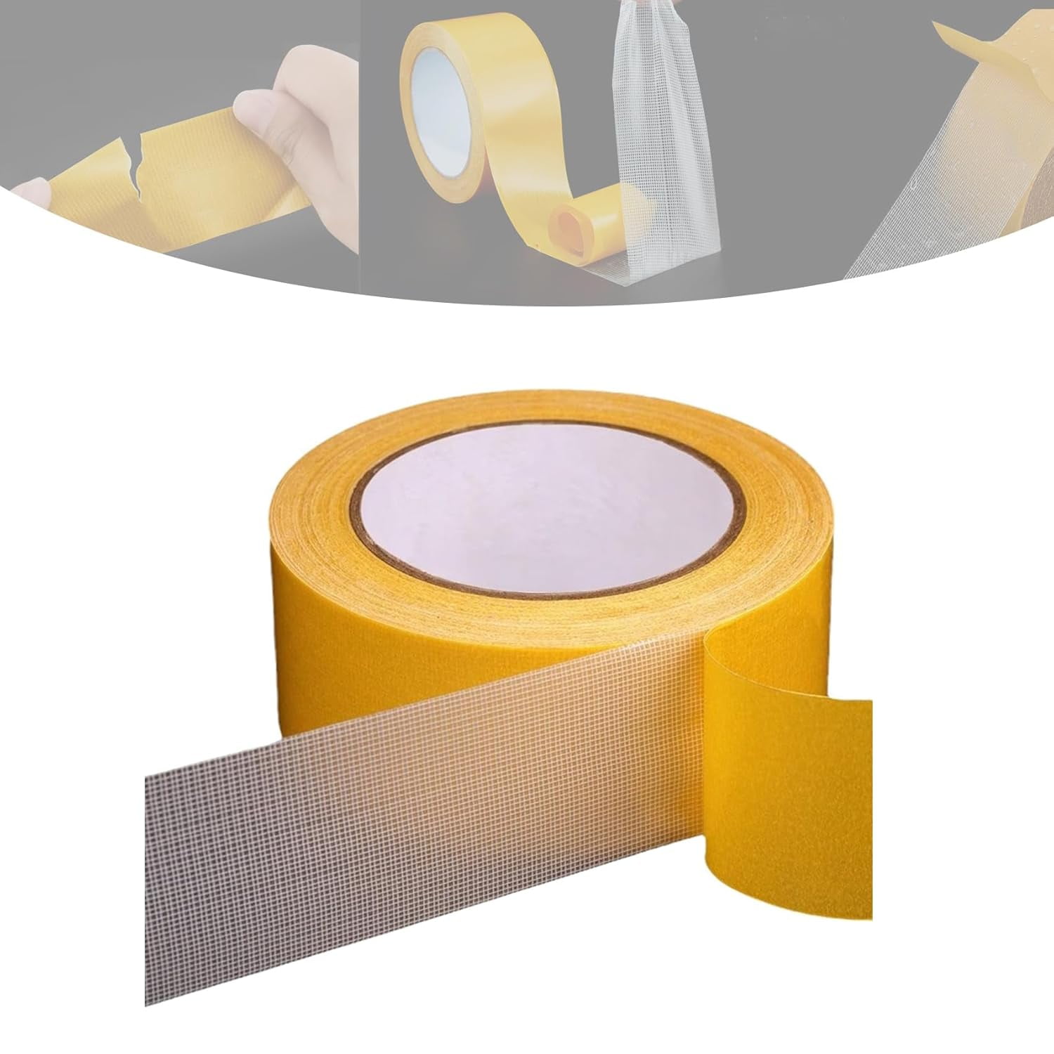 Guidelinel High Adhesive Strength Mesh Double-Sided Duct Tape, Super ...