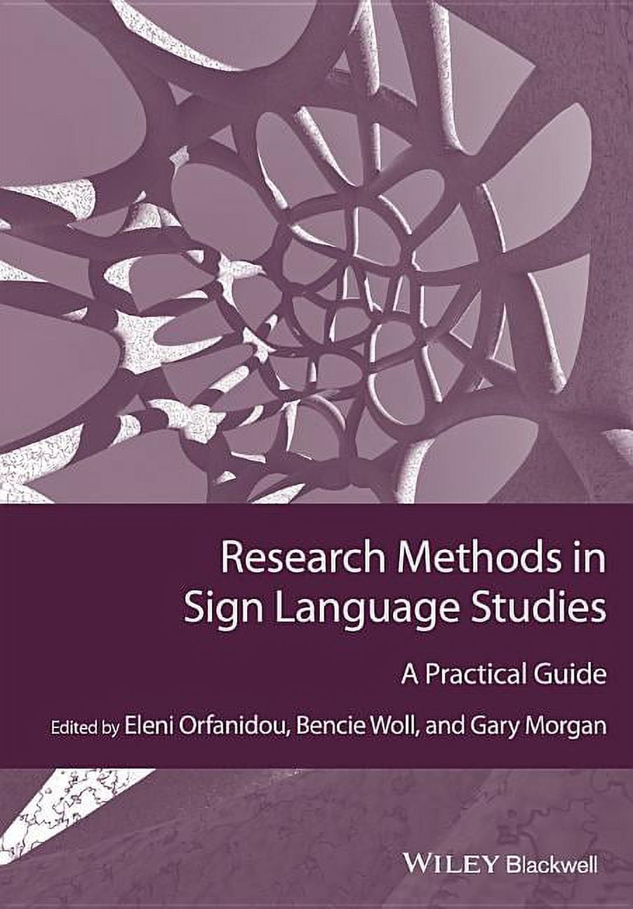Guides to Research Methods in Language a Research Methods in Sign ...