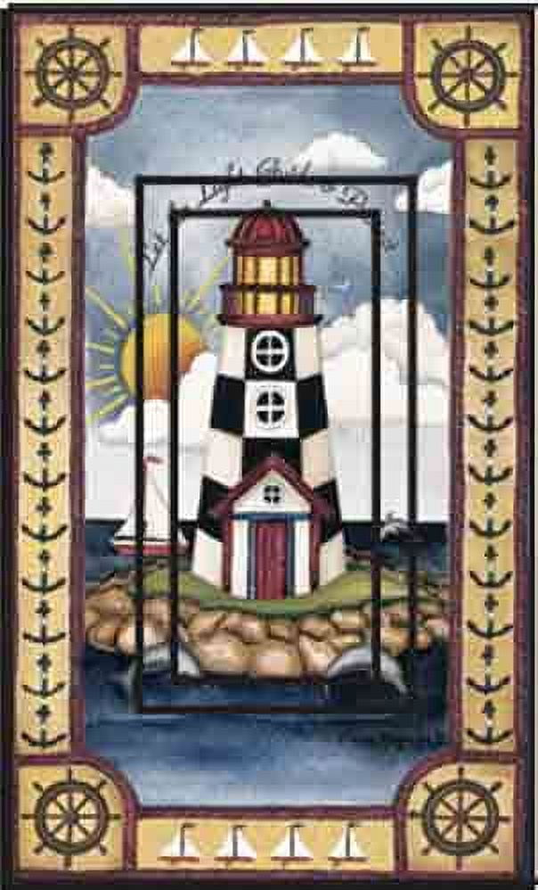 Guiding Light III Single Rocker SwitchStix Peel and Stick Art Deco ...