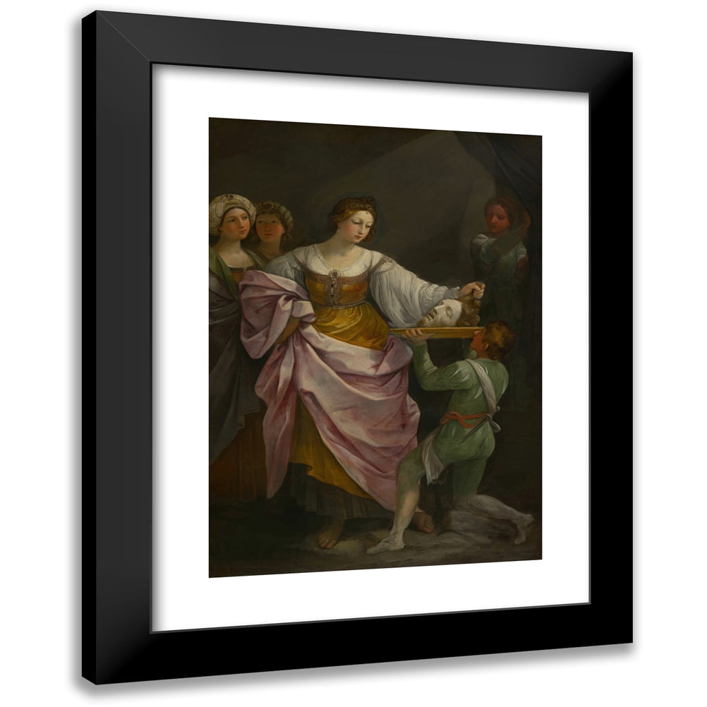 Guido Reni 11x14 Black Modern Framed Museum Art Print Titled - Salome ...