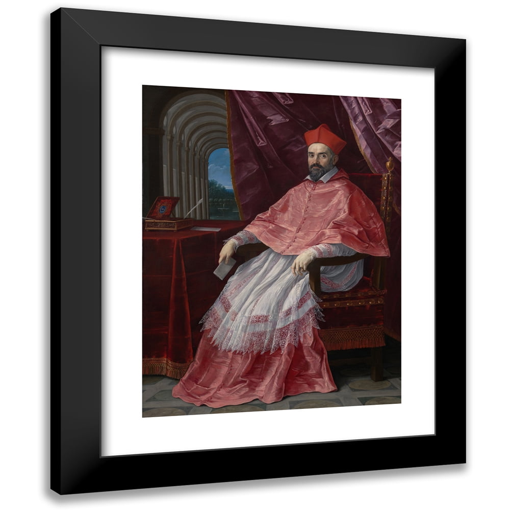 Guido Reni 15x18 Black Modern Framed Museum Art Print Titled - Cardinal ...