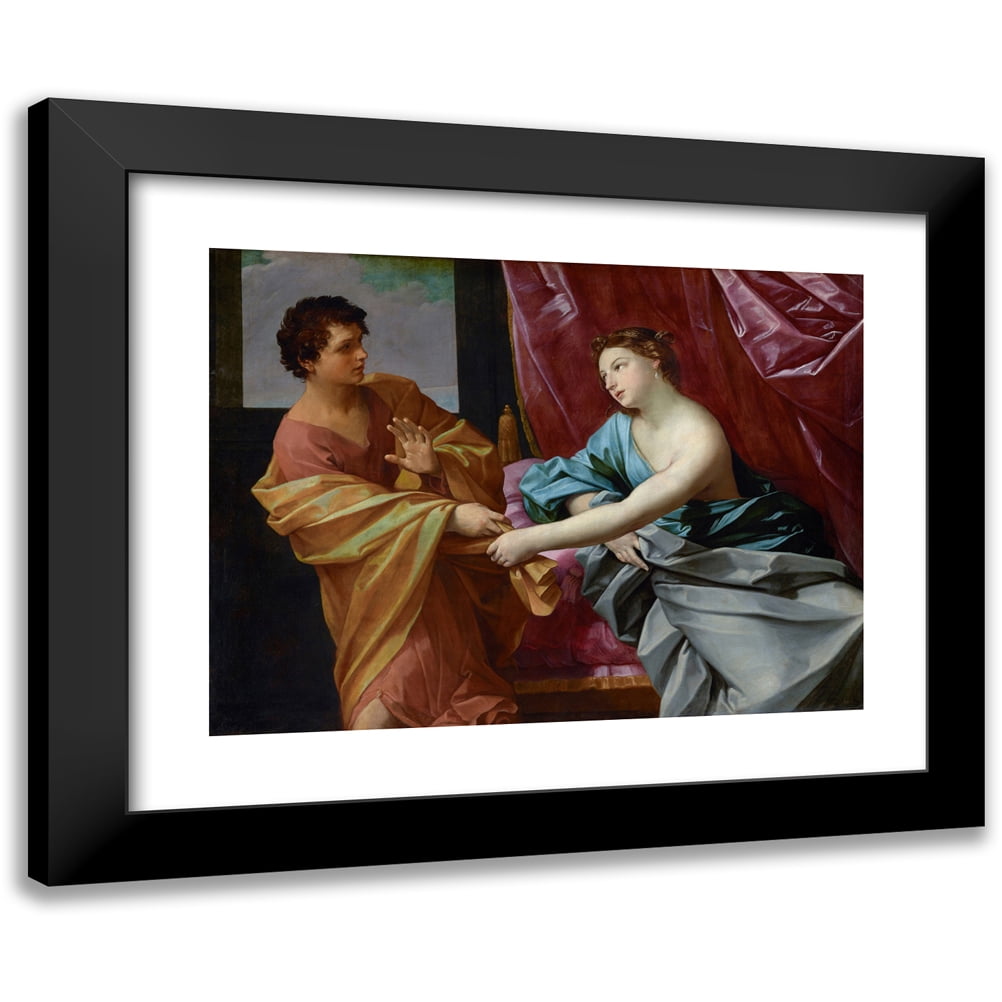 Guido Reni 24x19 Black Modern Framed Museum Art Print Titled - Joseph ...