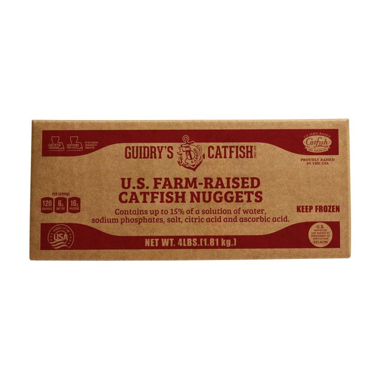 Guidry's Catfish Nuggets 4lb - Walmart.com