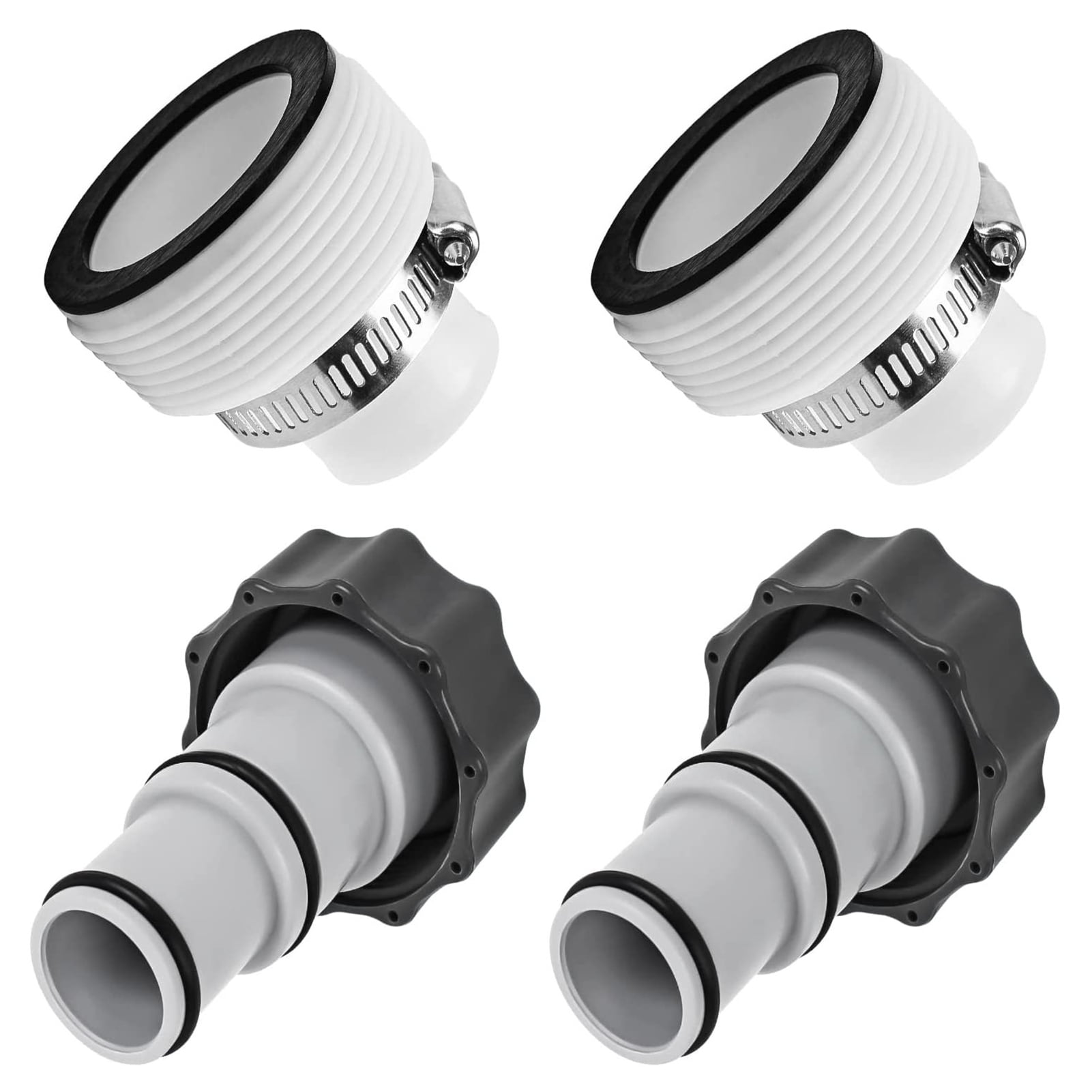 Guiexla 1 Set Replacement Hose Adapter Reusable Pool Hose Connector ...