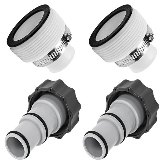 Guiexla 1 Set Replacement Hose Adapter Reusable Pool Hose Connector ...