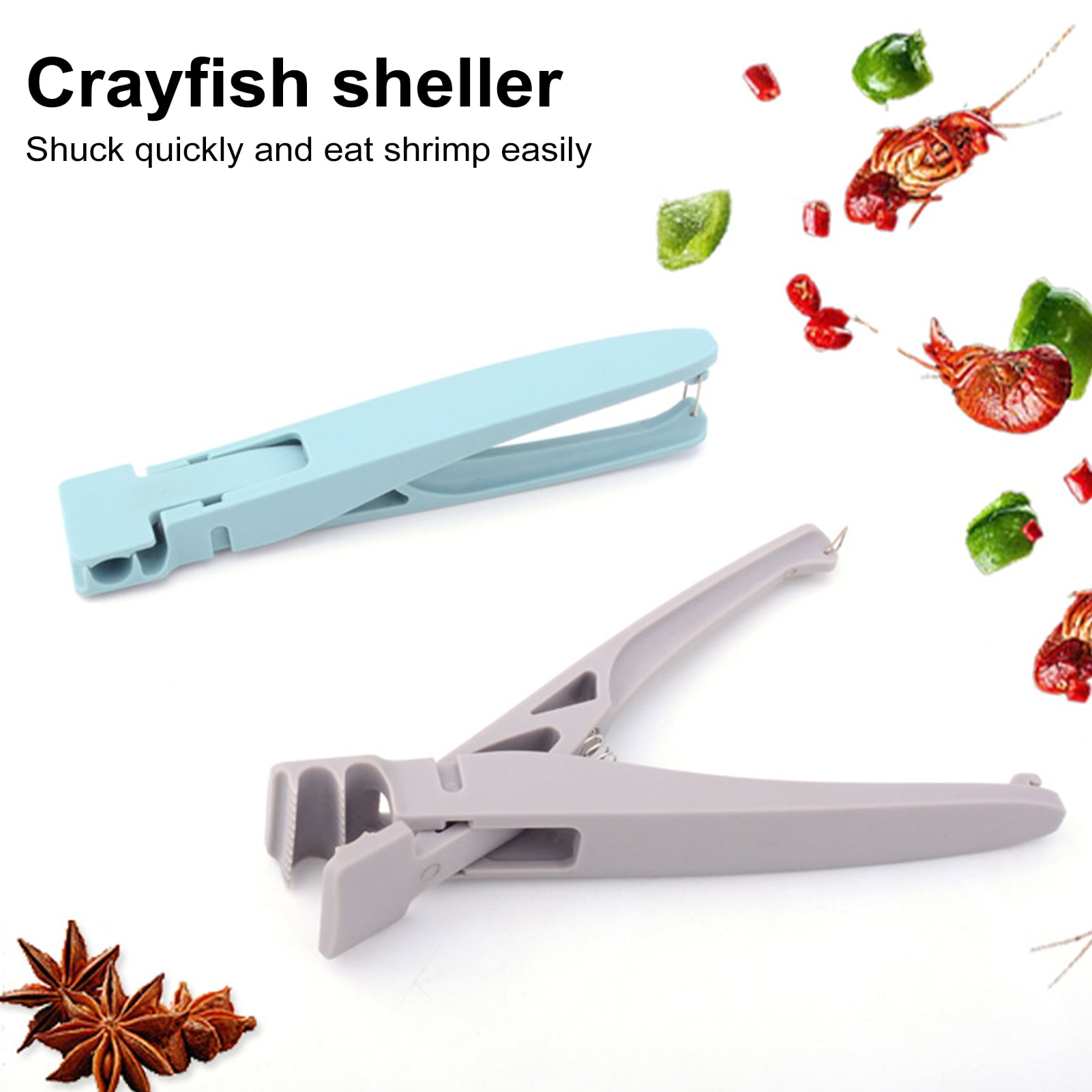 Guiexla 2/4/6Pcs Crawfish Peeler Shrimp Peeler Tool for Peeling Cooked ...