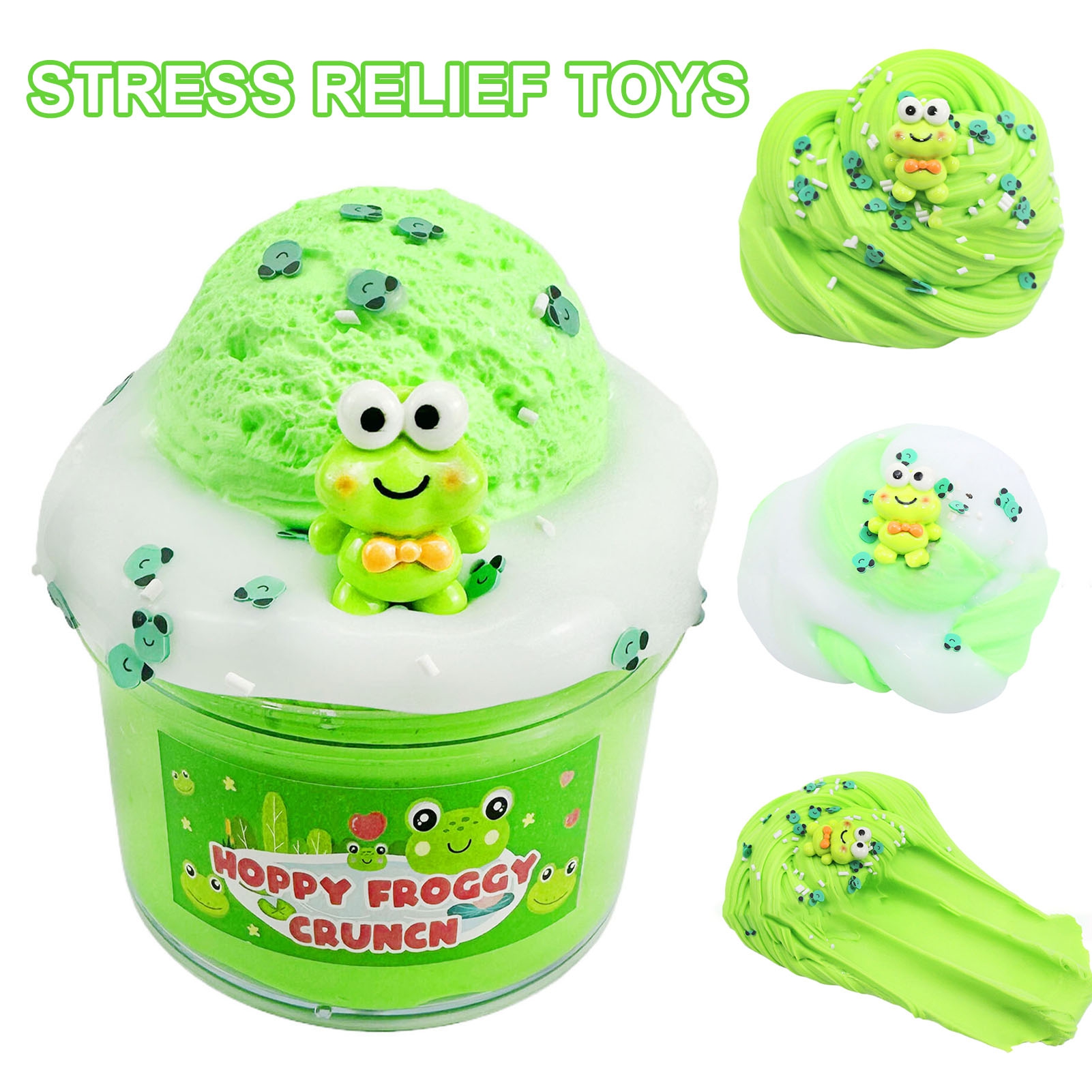 Guiexla 200ML Butter Clay with Green Frog Charm Non Stick Super Soft ...