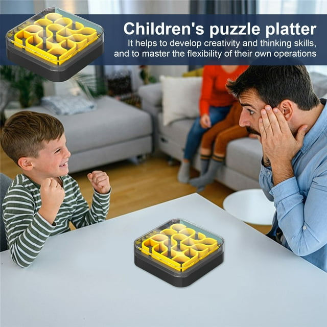 Guiexla 3D Mind Puzzles for Kids Plastic Brain Teasers Toy Improve ...