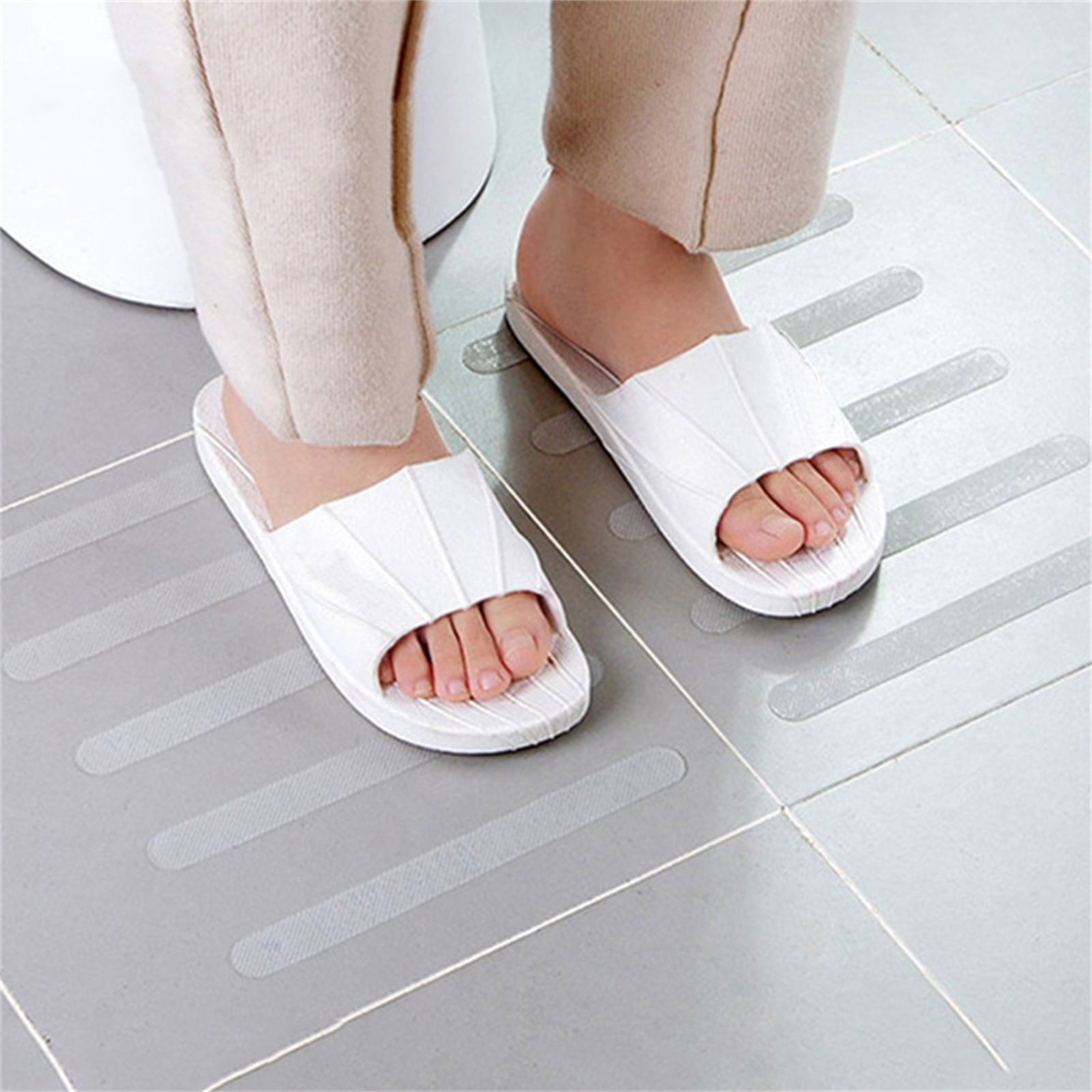 Guiexla 6Pcs/12Pcs/24Pcs Shower Treads Tapes Transparent Wear Resistant ...