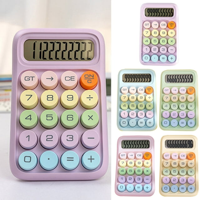 Guiexla Desktop Calculator with Big Buttons Large Display Screen ...