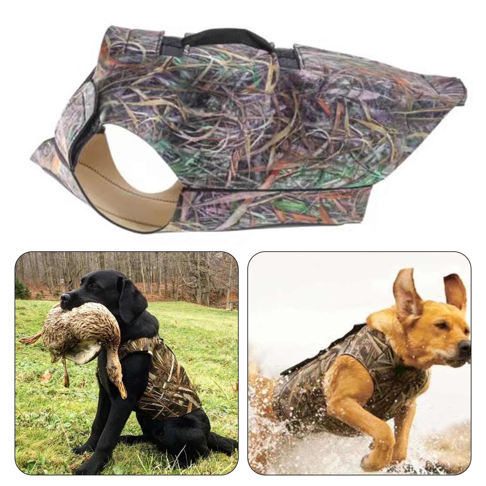 Guiexla Dog Hunting Vest Adjustable Neoprene Chest Dog Vest for ...