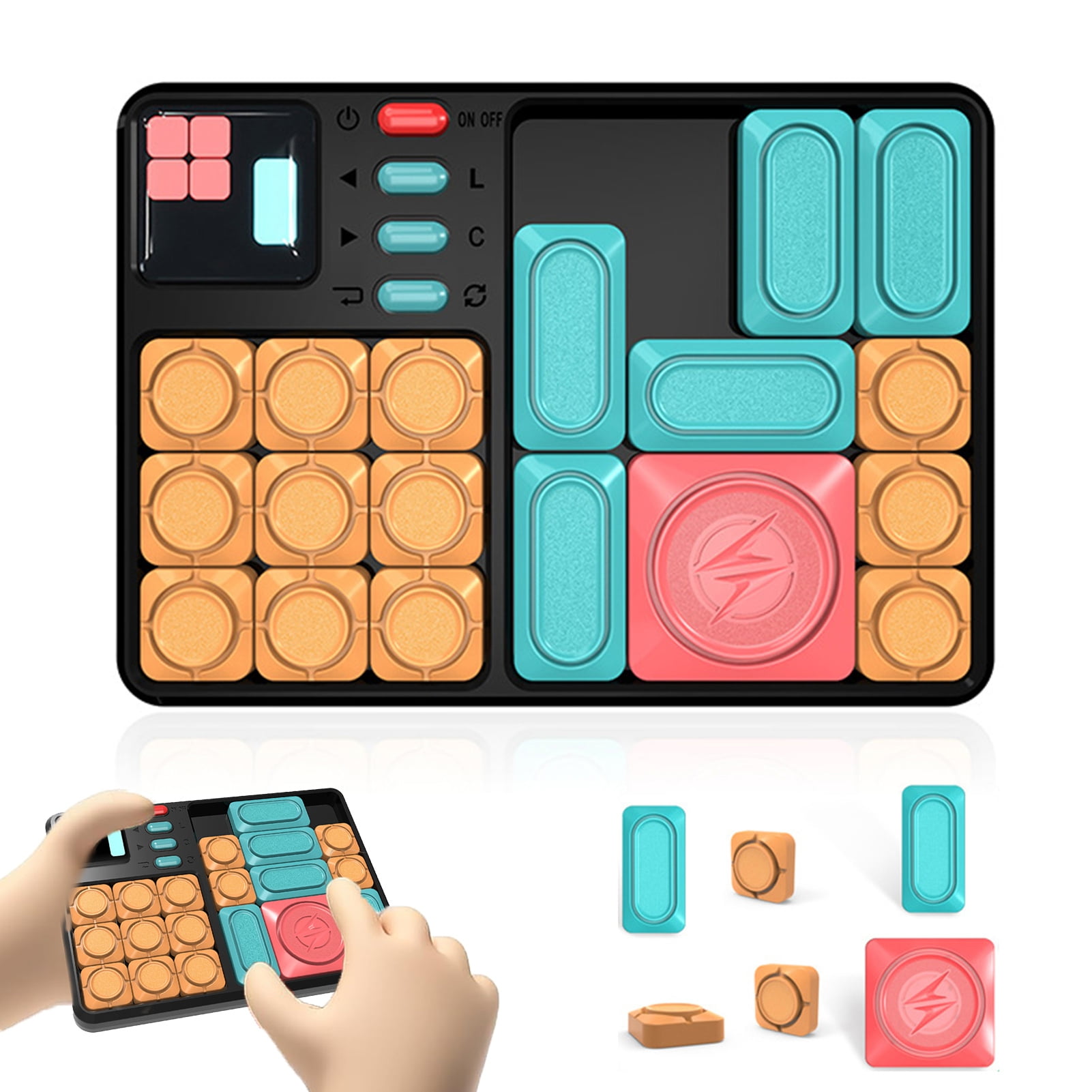 Guiexla Kids Slide Puzzle Game 500+ Challenges Brain Teaser Puzzle ...