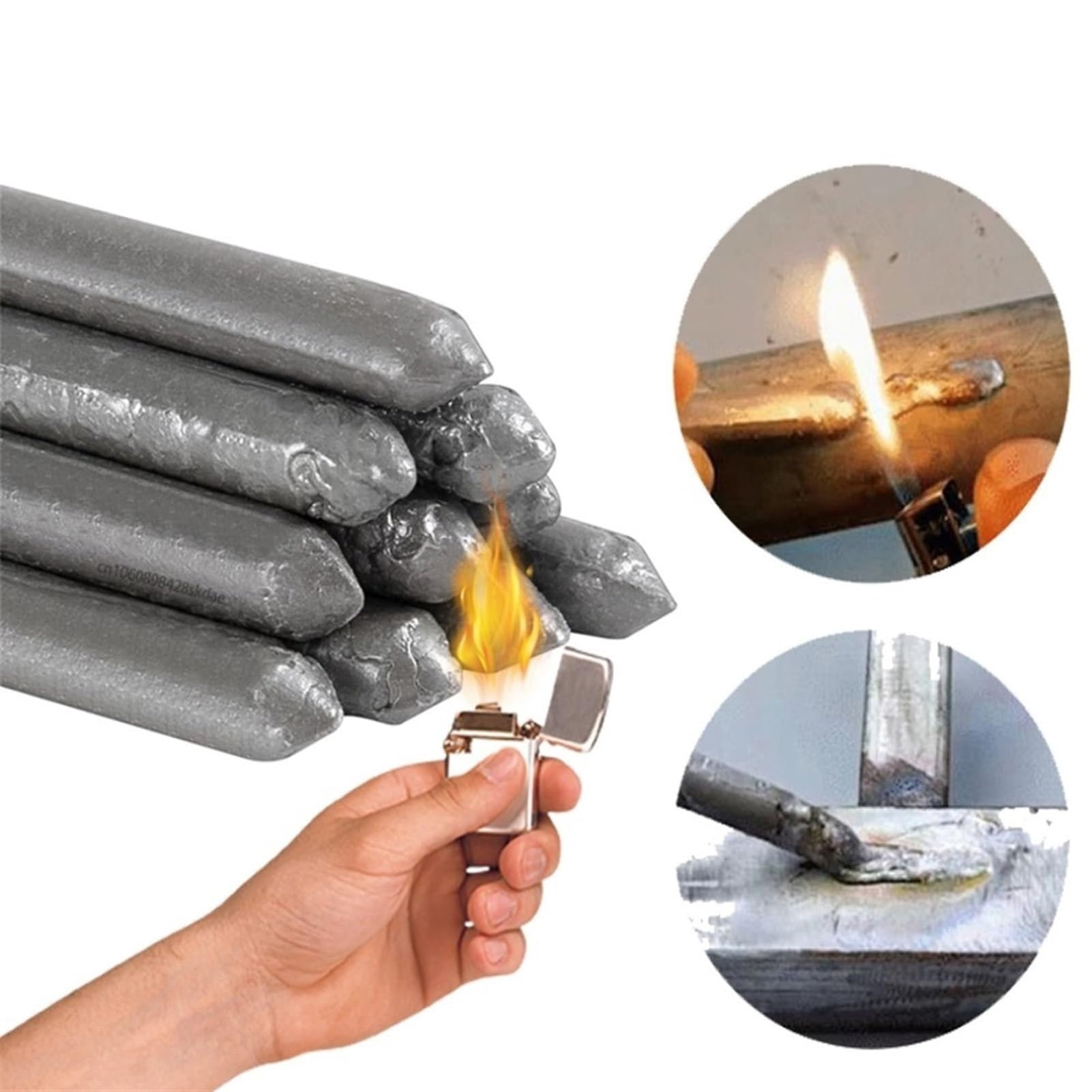 Guiexla Powder Cored Aluminum Welding Rods Low Temperature Easy Melt ...