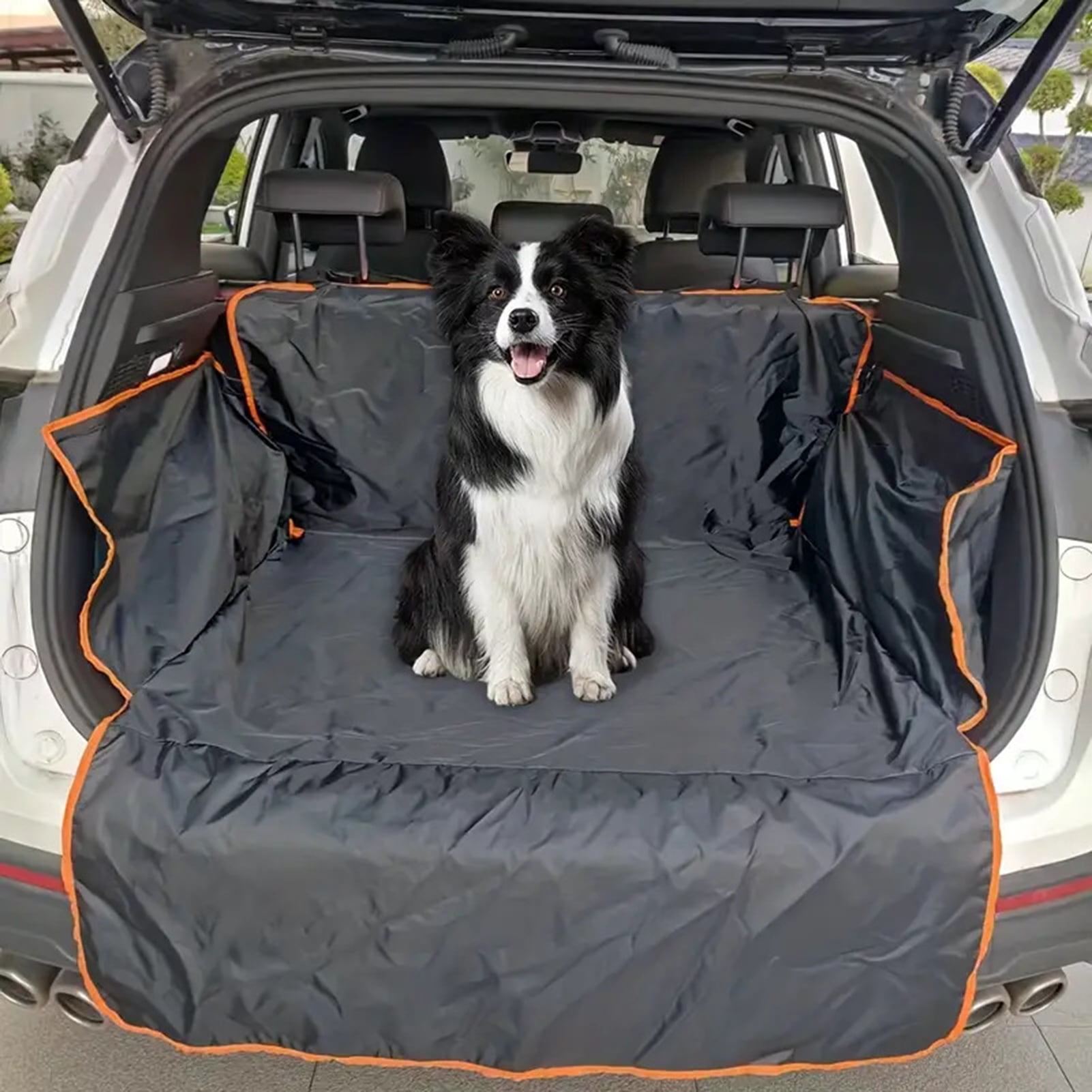 Guiexla SUV Cargo Liner for Dogs Waterproof Back Cargo Liner Foldable ...