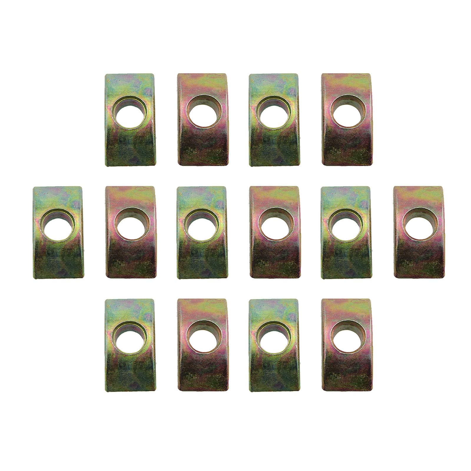 Guifeng 14PCS Alloy Half Moon Nut Spacer M8 28x14mm Half Moon Nut ...