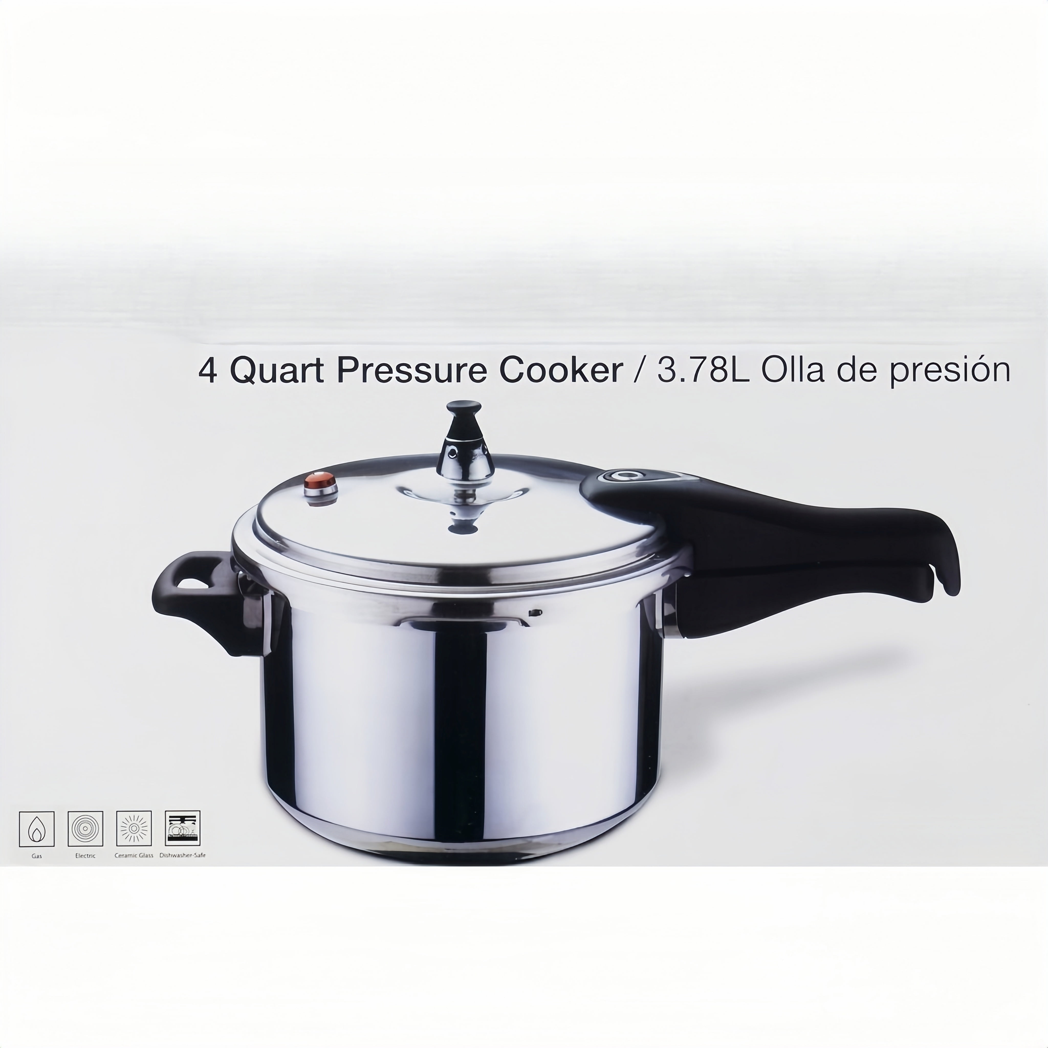 Guifeng 4 Quart Aluminum Stovetop Pressure Cooker - Walmart.com