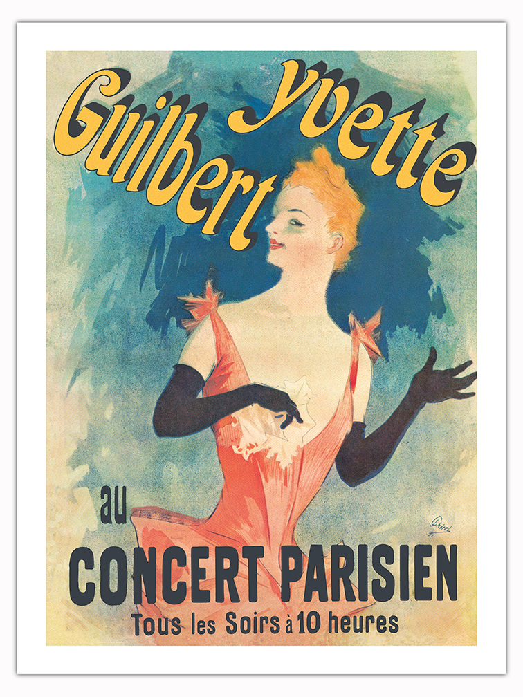 Guilbert Yvette - Every Evening at the Parisian Concert - Vintage ...