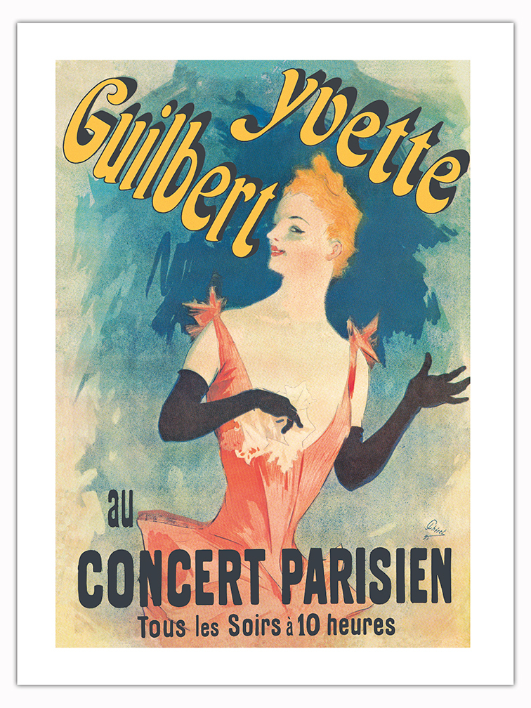 Guilbert Yvette - Every Evening at the Parisian Concert - Vintage ...