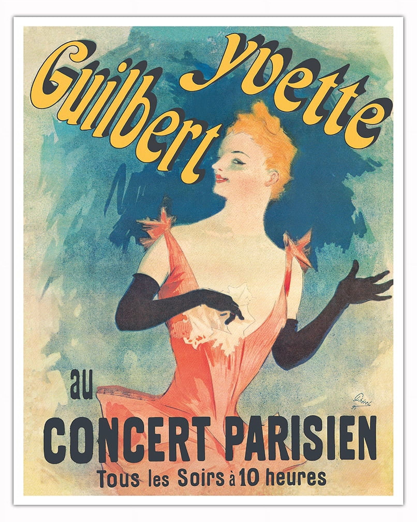 Guilbert Yvette - Every Evening at the Parisian Concert - Vintage ...