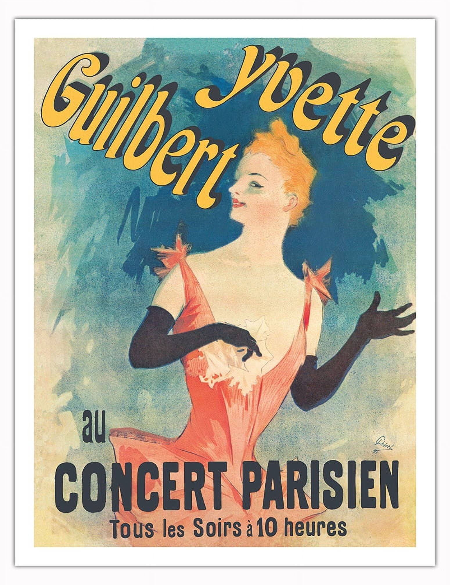 Guilbert Yvette - Every Evening at the Parisian Concert - Vintage ...