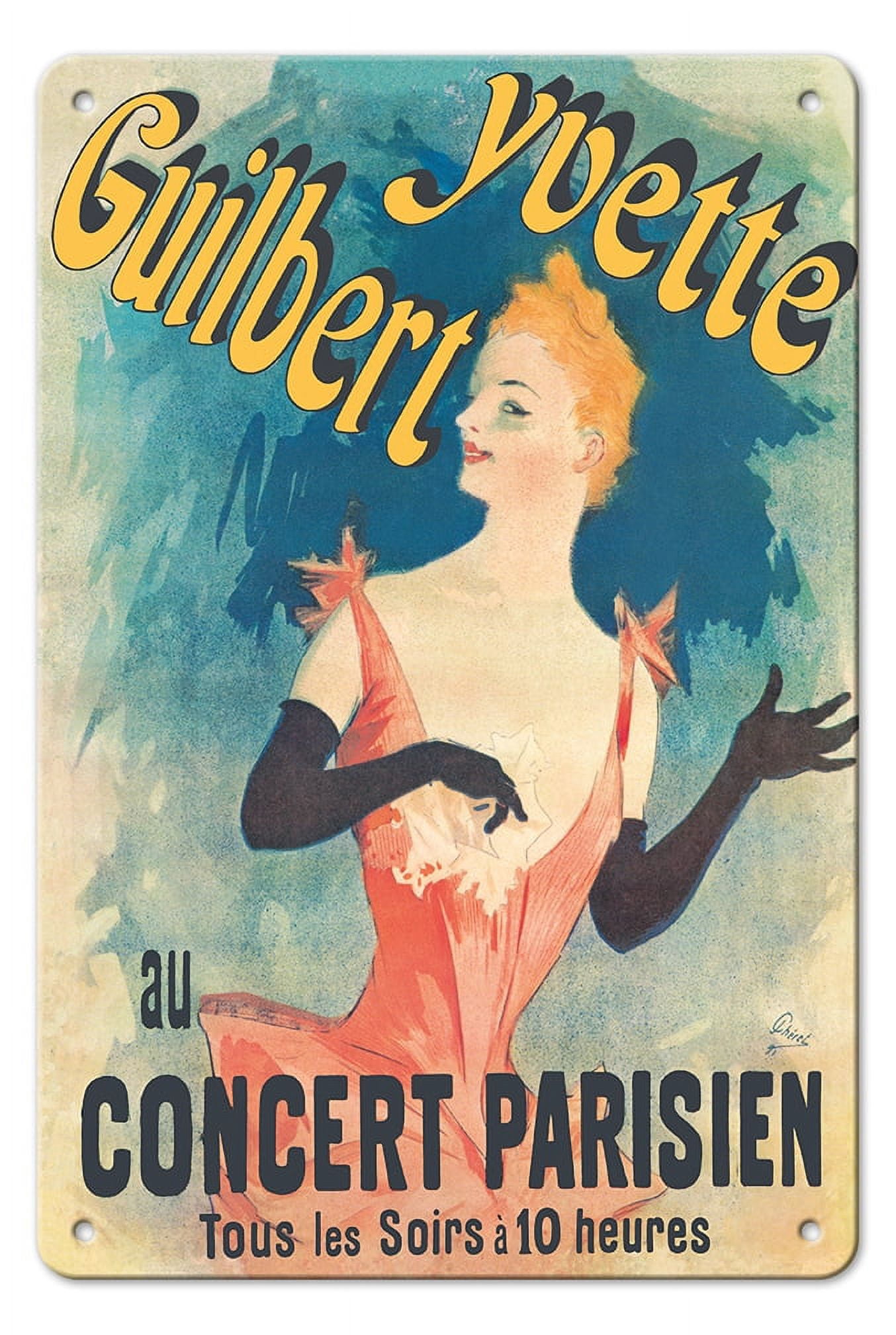 Guilbert Yvette - Every Evening at the Parisian Concert - Vintage ...