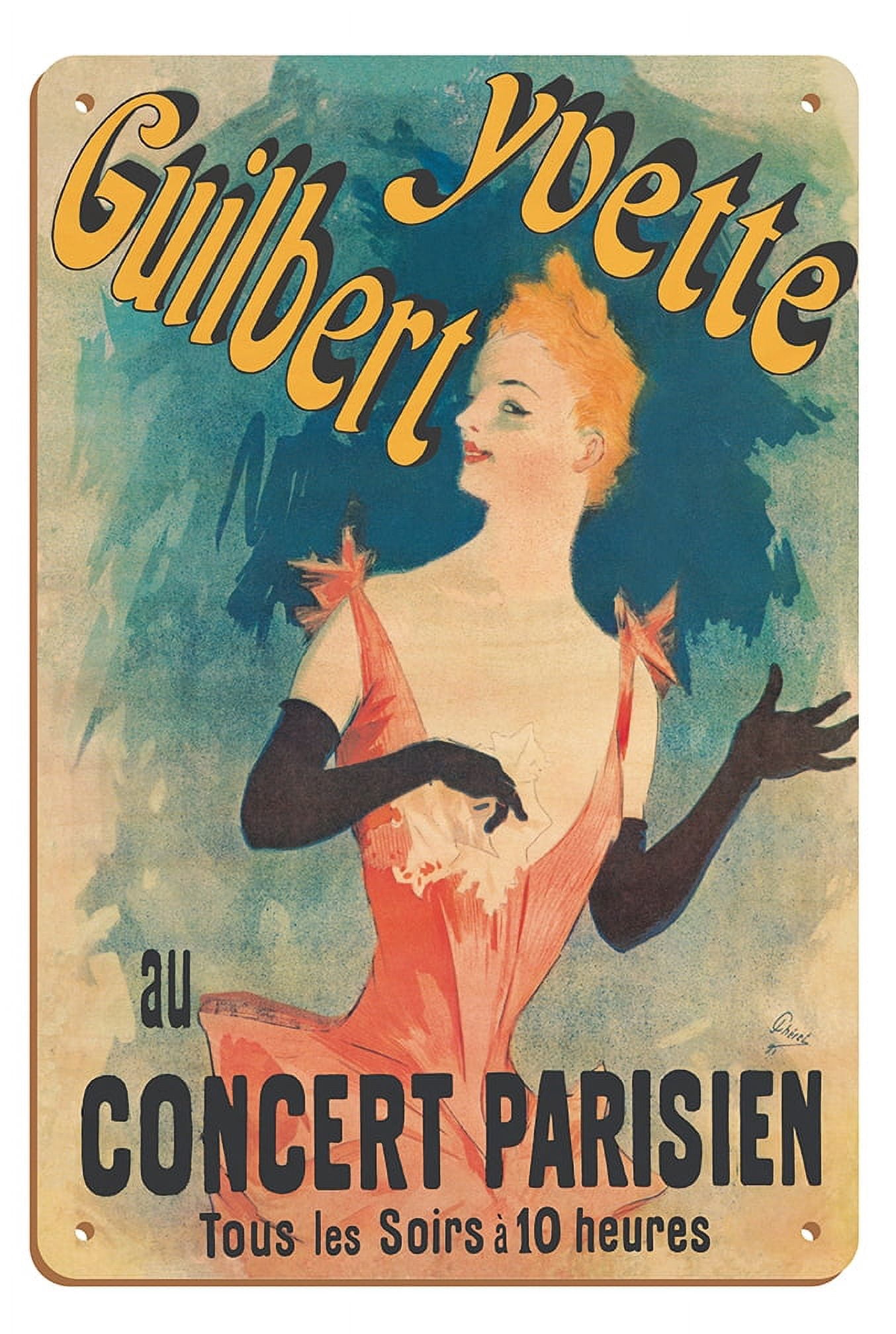 Guilbert Yvette - Every Evening at the Parisian Concert - Vintage ...
