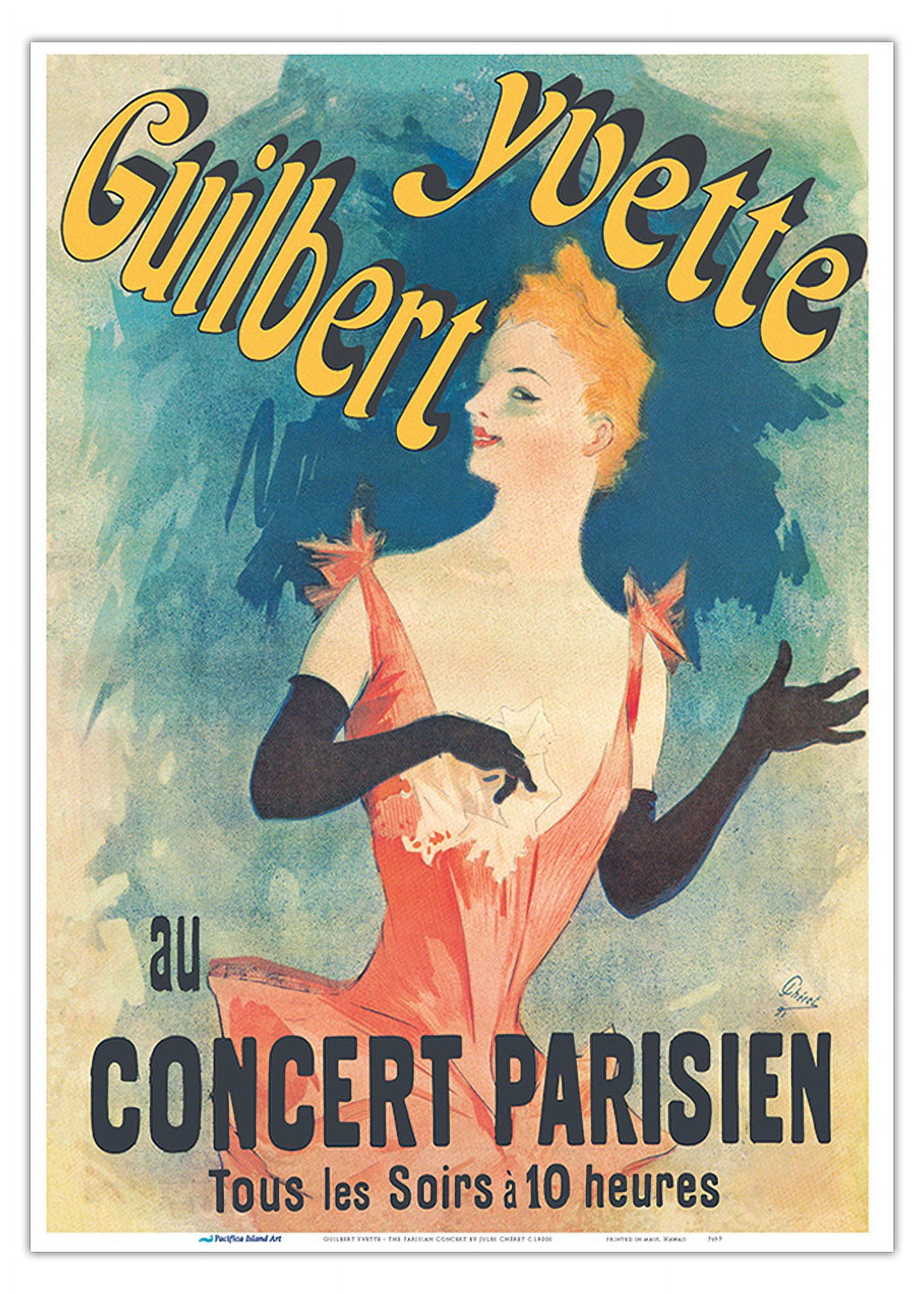 Guilbert Yvette - Every Evening at the Parisian Concert - Vintage ...