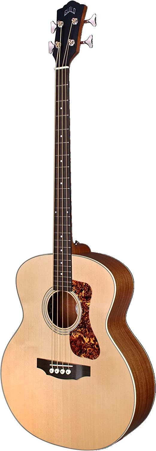 Guild Guitars B-240E Acoustic Bass, in Natural, Jumbo Archback Solid ...