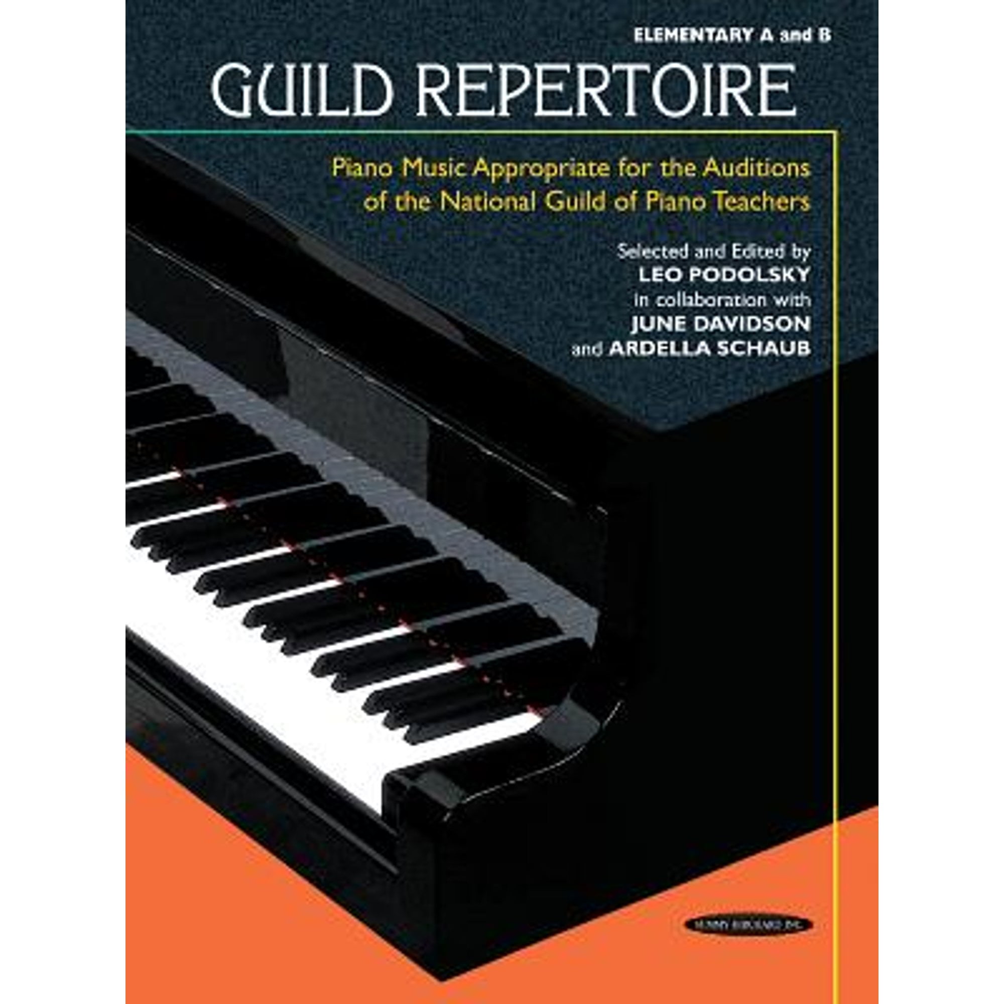 Pre-Owned Guild Repertoire -- Piano Music Appropriate for the Auditions ...