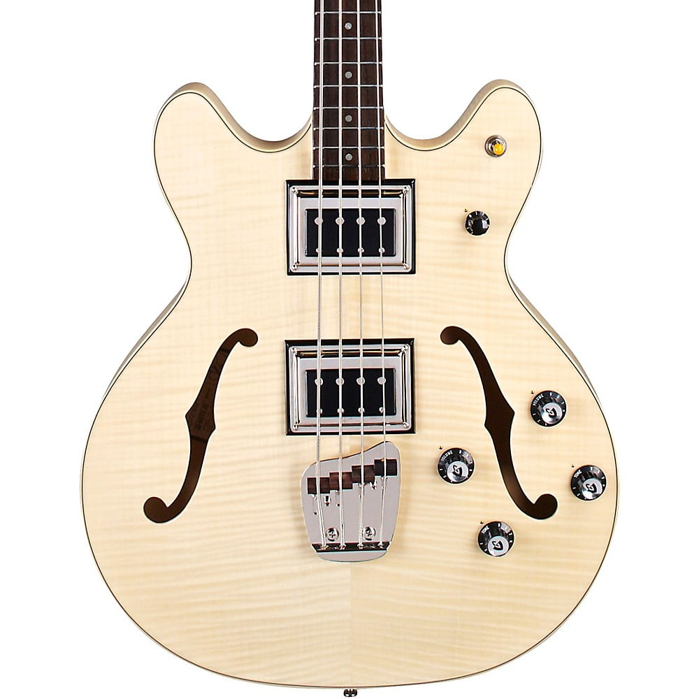 Guild Starfire II Flame Maple Electric Bass Natural - Walmart.com
