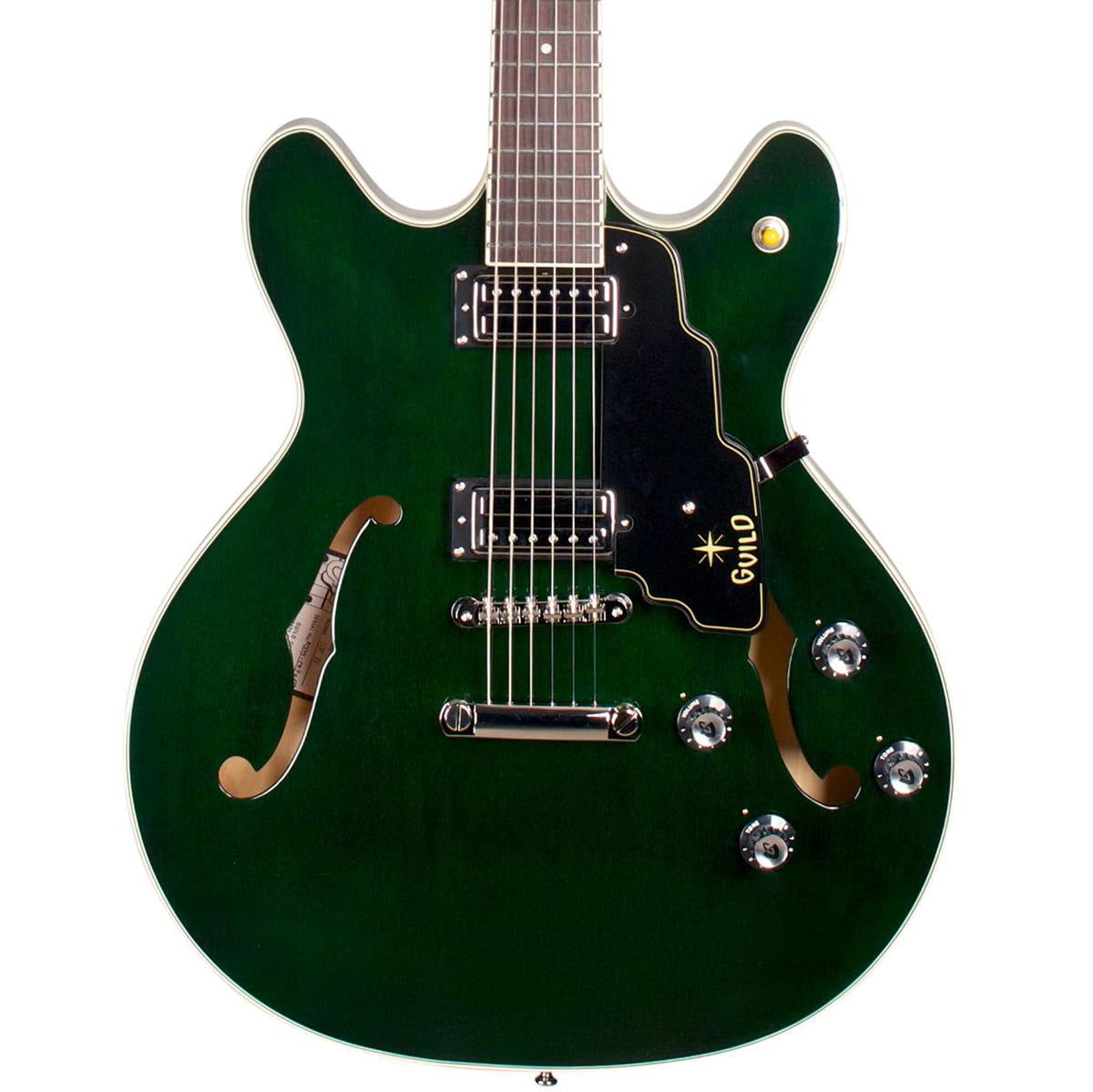 Guild Starfire IV Maple Semi Hollow Body Electric Guitar with Case ...