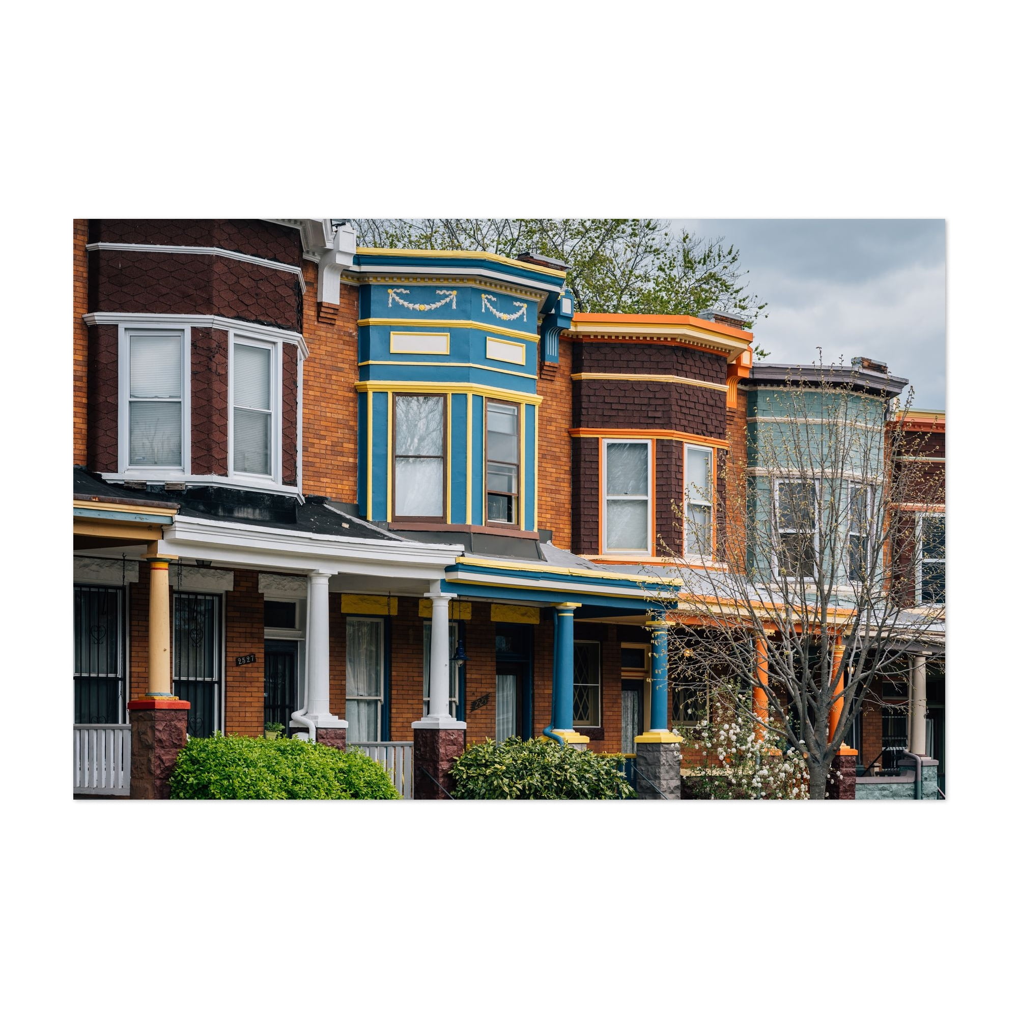 Guilford Ave Row Houses - Baltimore Maryland Photography Architecture ...