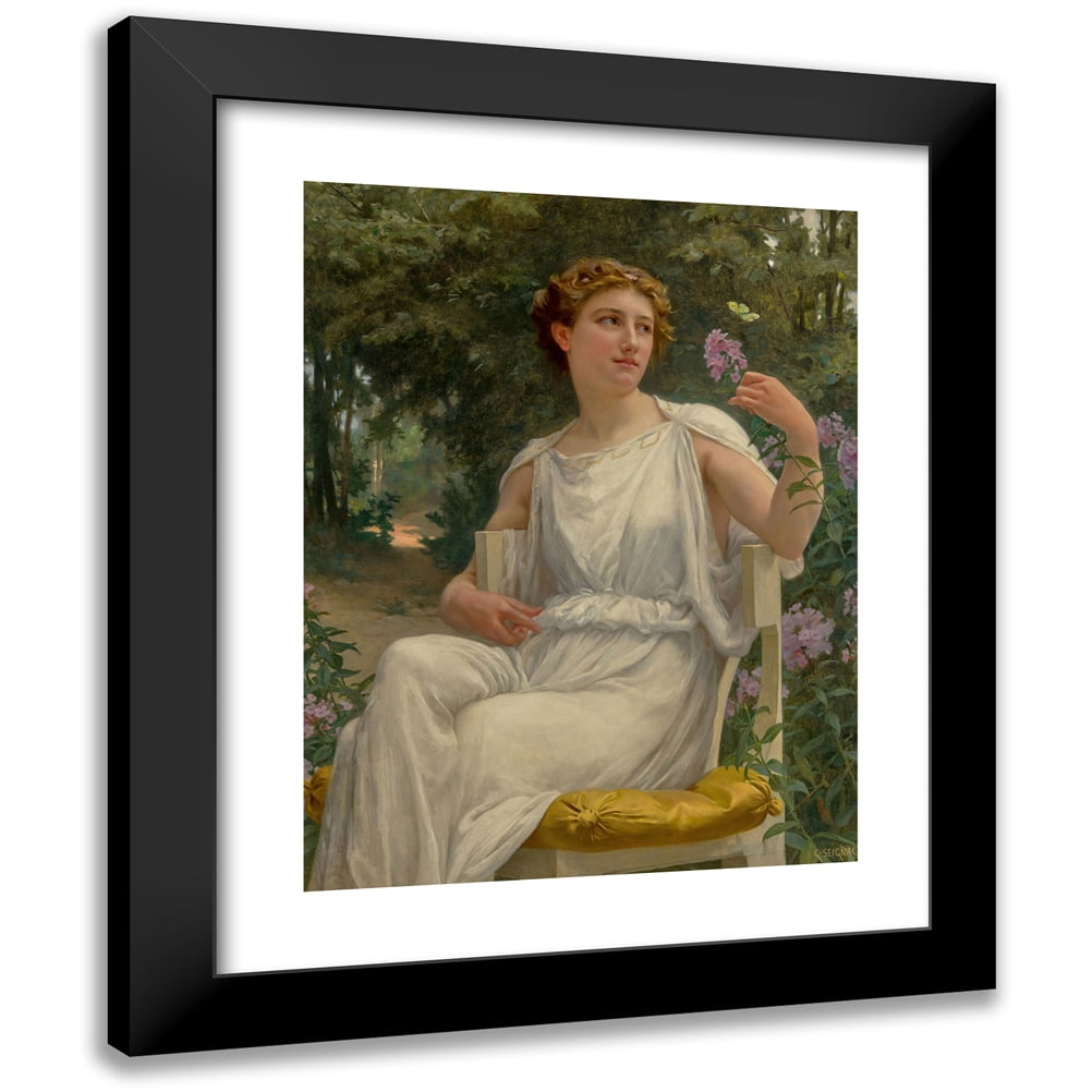 Guillaume Seignac 12x14 Black Modern Framed Museum Art Print Titled - A ...