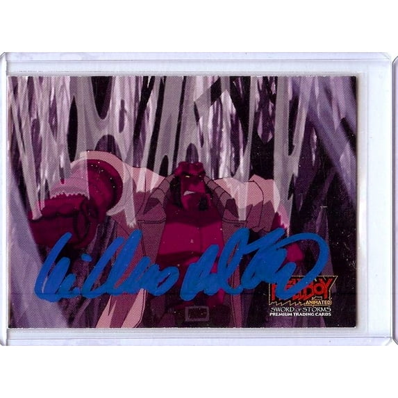 Guillermo del Toro Signed Autographed Trading Card Hellboy Animated JSA ...