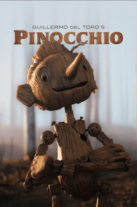 Guillermo del Toro's Pinocchio 2022 Poster 24x36 - Animated Fantasy ...