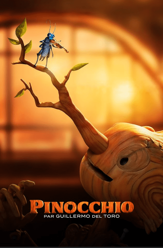 Guillermo del Toro's Pinocchio 2022 Poster 24x36 - Stop-Motion ...