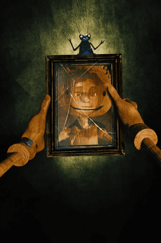 Guillermo del Toro's Pinocchio 2022 Poster 24x36 - Stop-Motion Dark ...