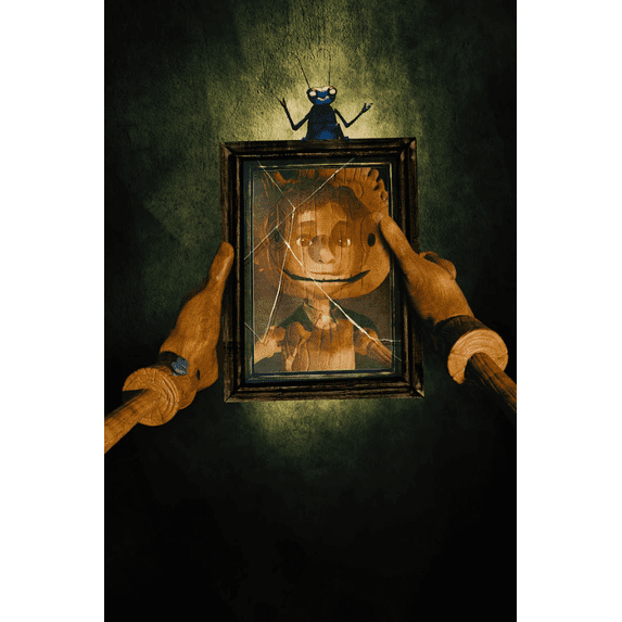 Guillermo del Toro's Pinocchio 2022 Poster 24x36 - Stop-Motion Dark ...