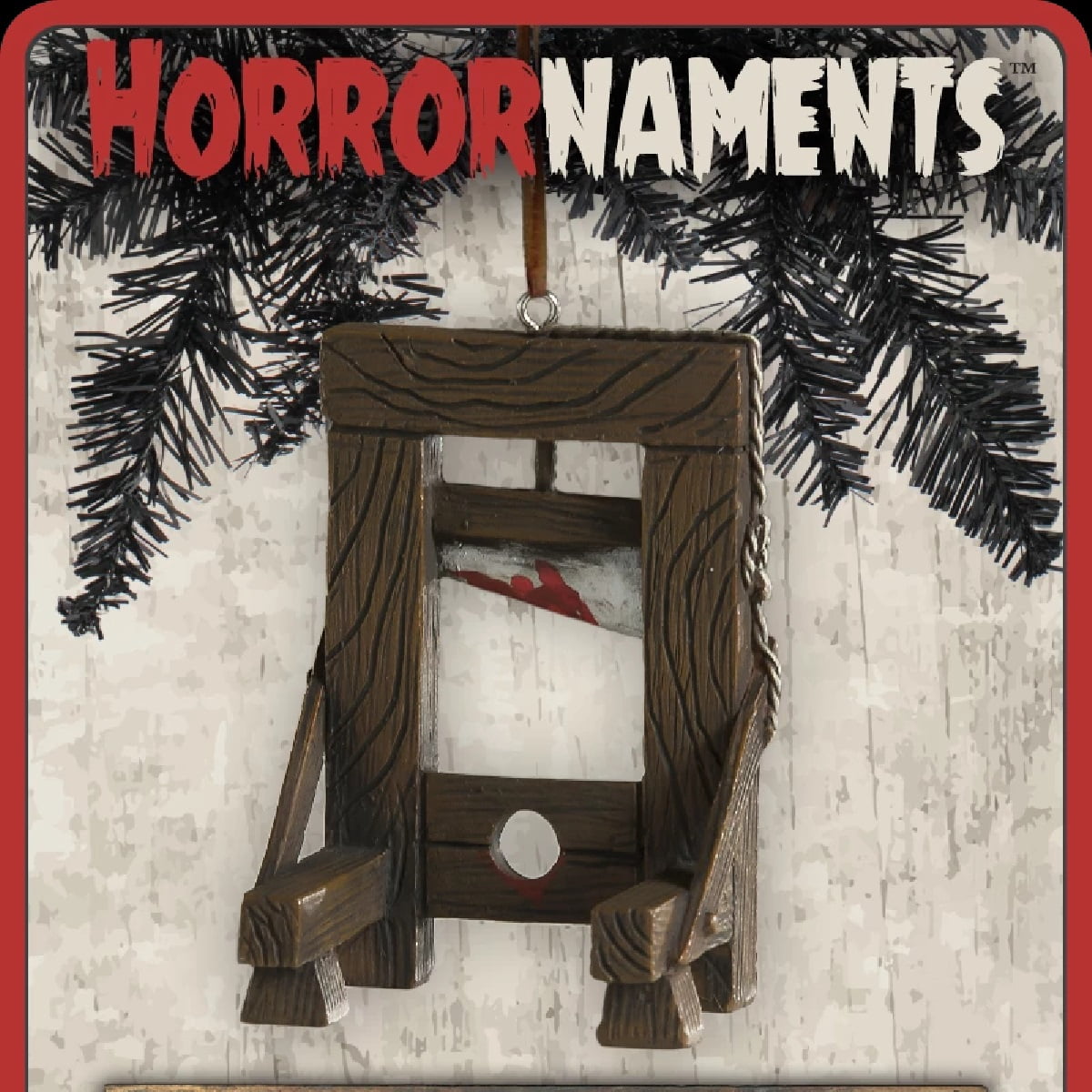 HorrorNaments Guillotine Christmas Tree Ornament Decoration - Walmart.com