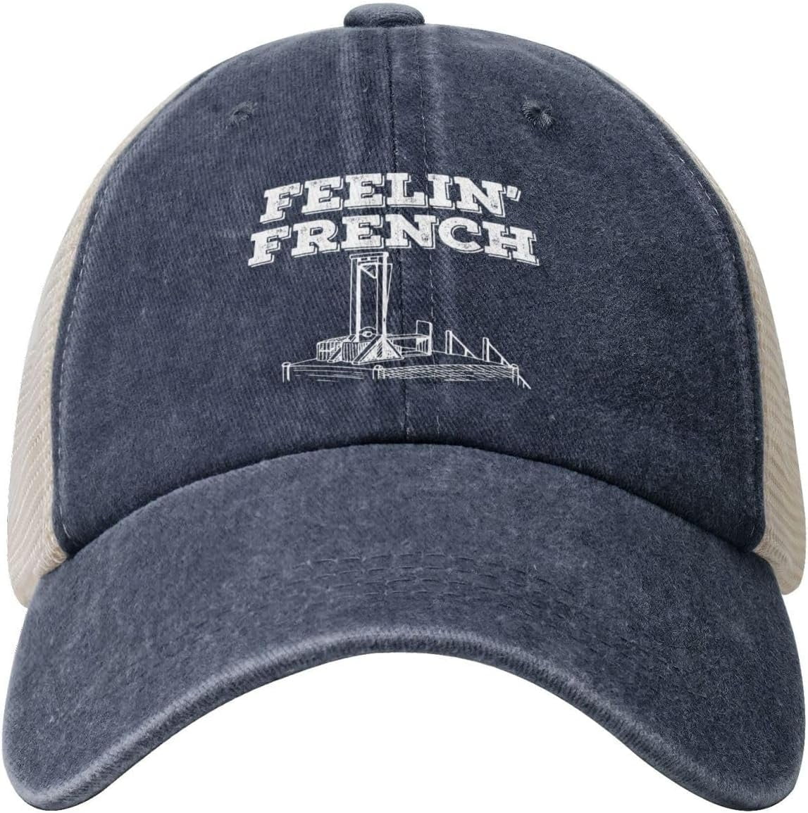 Guillotine Mood Cap – Vintage French Mesh Trucker Hat for Adults ...