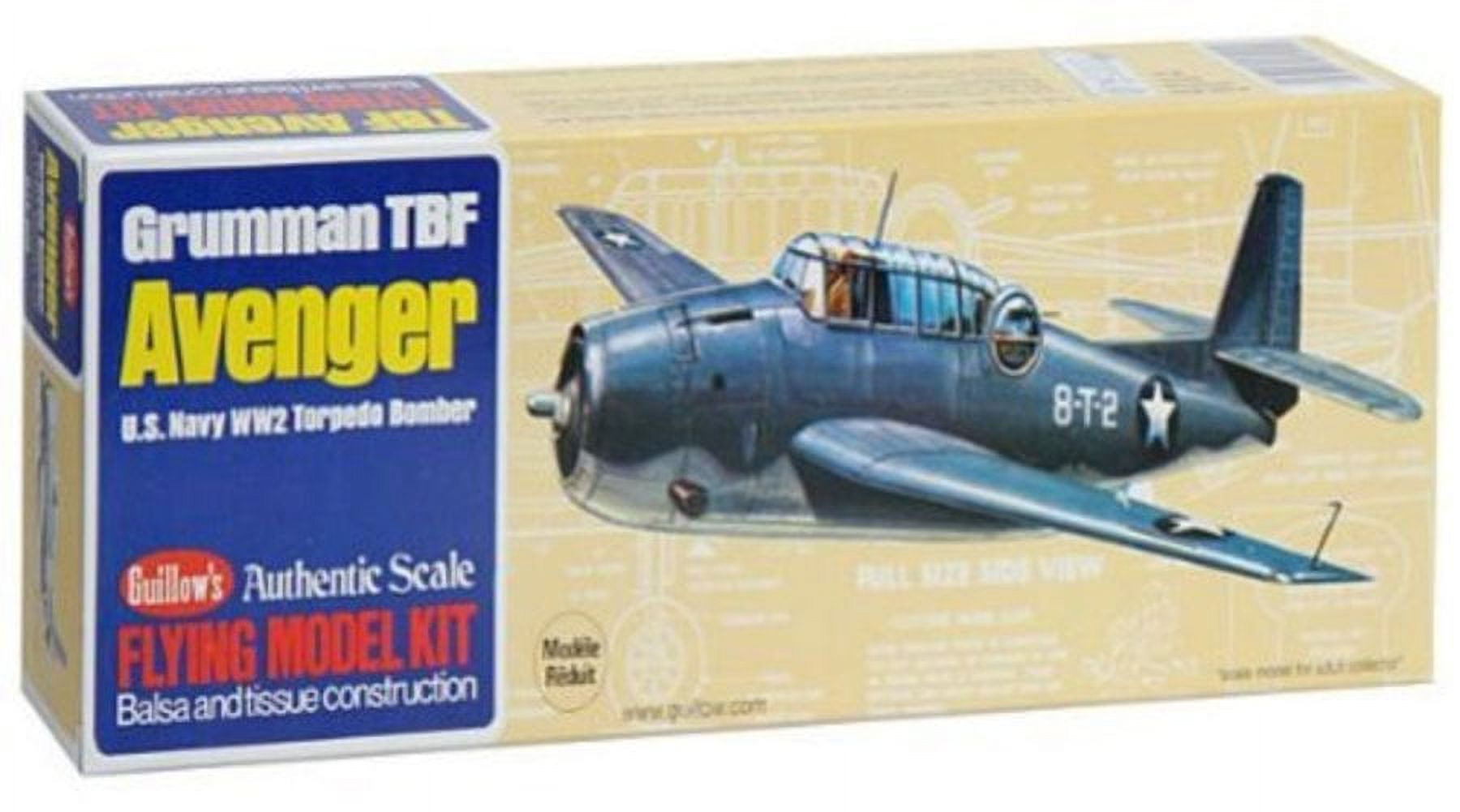 Guillow's Grumman TBF Avenger Model Kit - Walmart.com