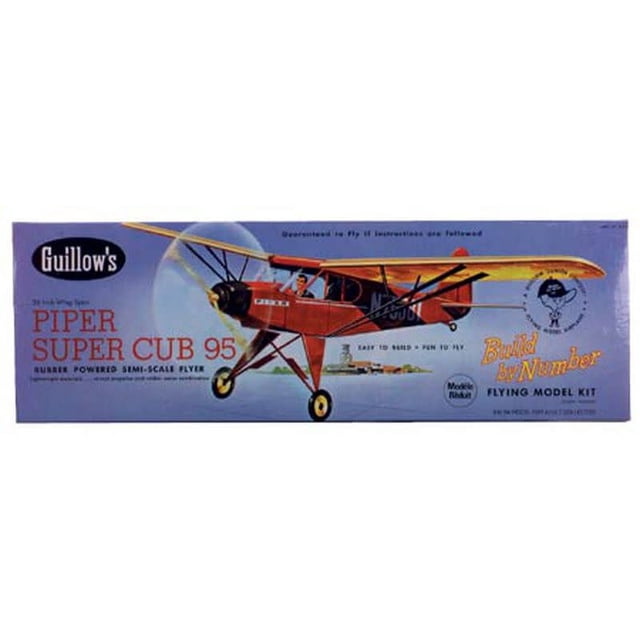 Guillow's Piper Super Cub 95 Model Kit - Walmart.com