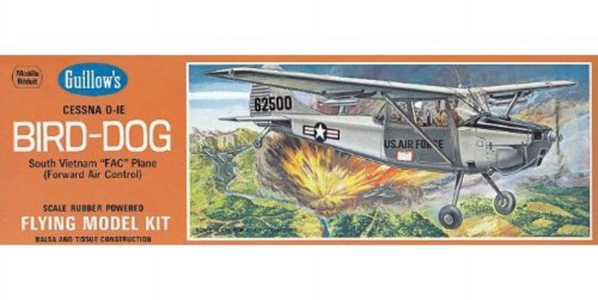 Guillows 902 1/24 Cessna Bird Dog 18" Balsa Flying Model Kit - Walmart.com