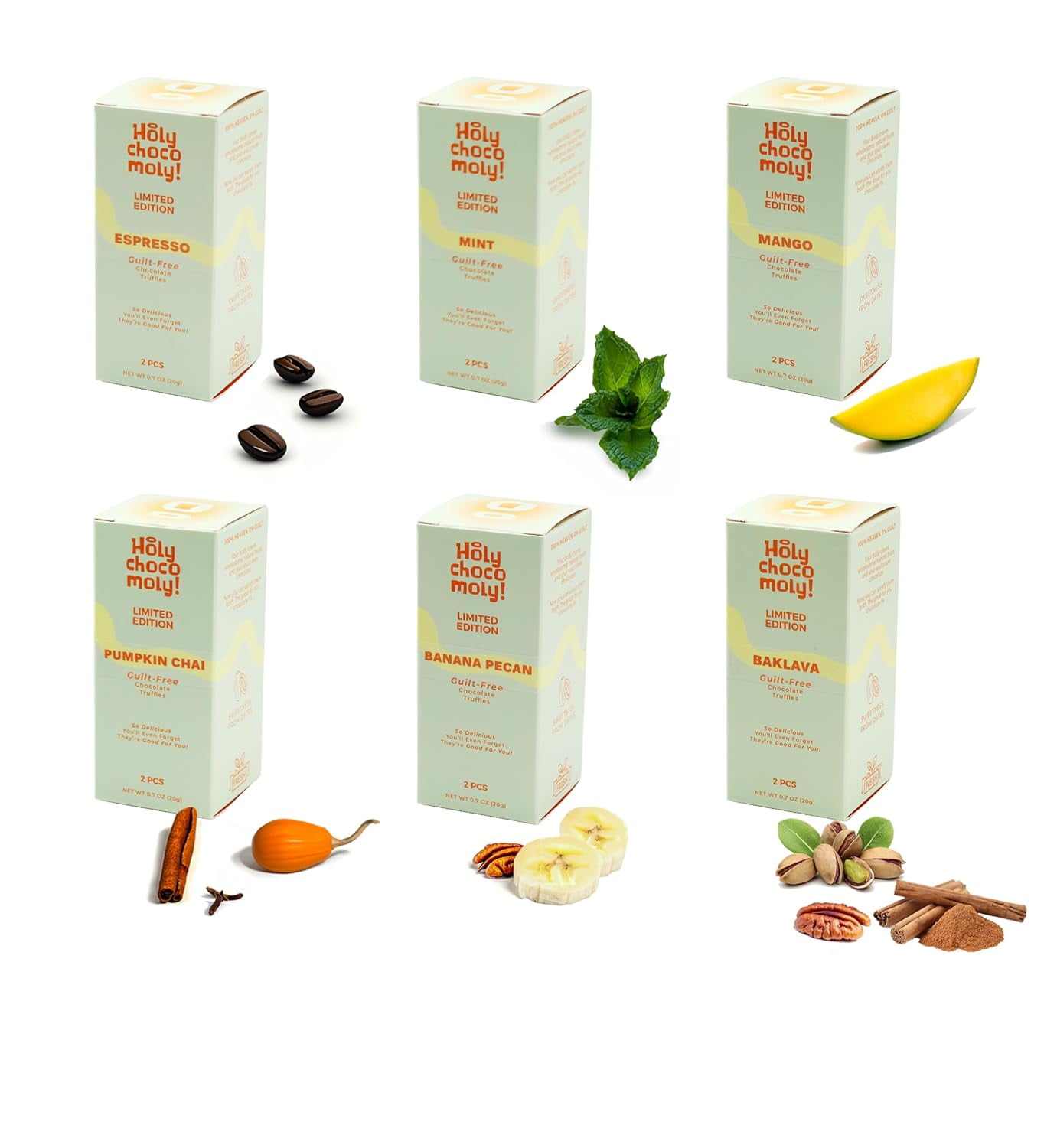 Guilt Free Chocolate Truffles Assorted Pack | Low in Refined Sugar ...