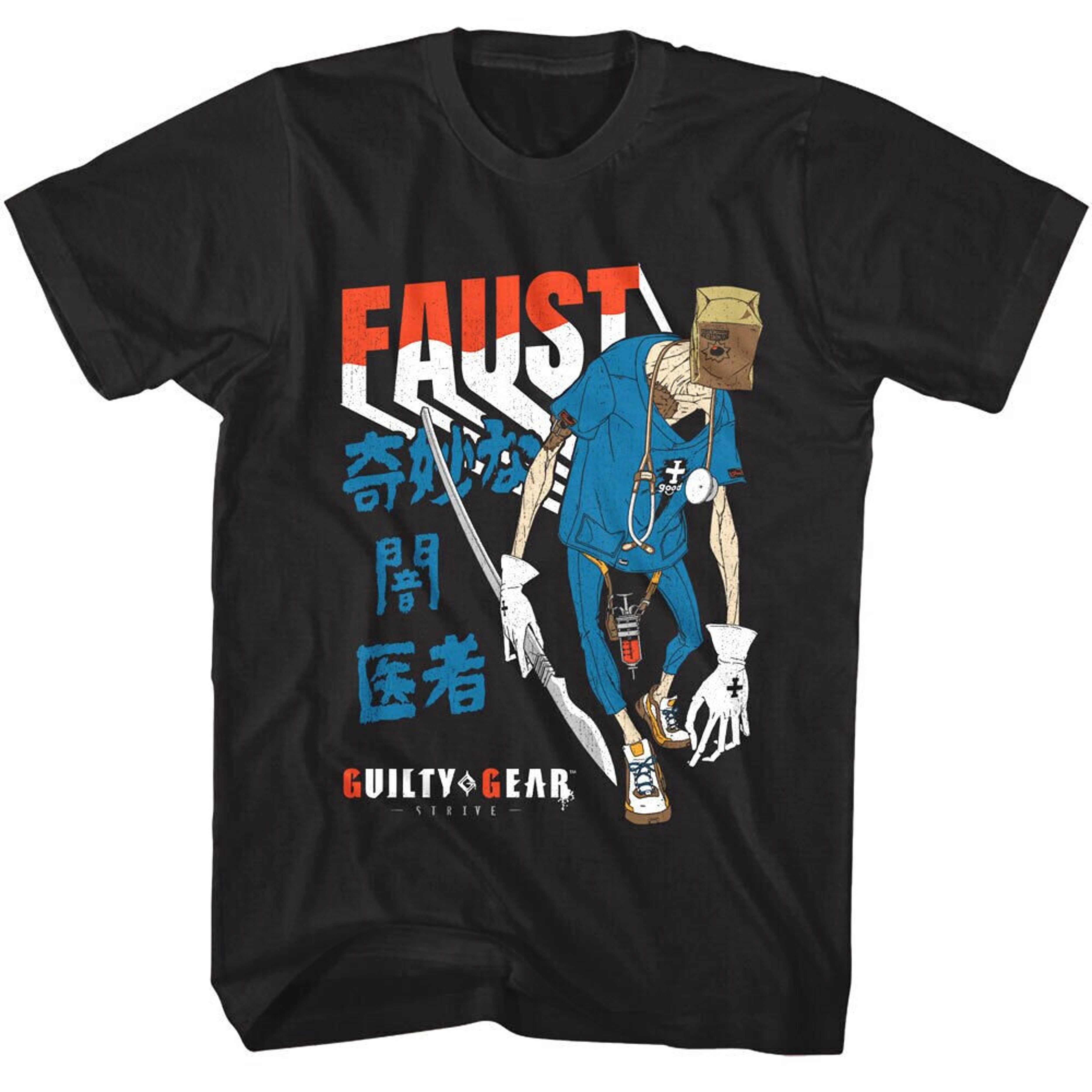 Guilty Gear Strive Faust T-Shirt GGST - Walmart.com